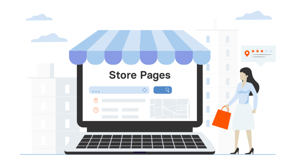 Store pages: giving local answers to local customers | Localistico